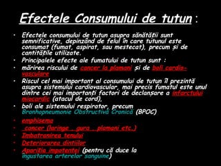 Maria apavaloae tigarile si pericolul fumatului | PPT