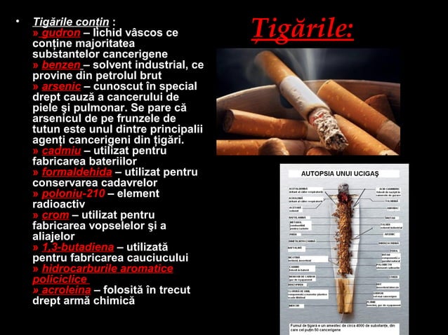 Maria apavaloae tigarile si pericolul fumatului | PPT