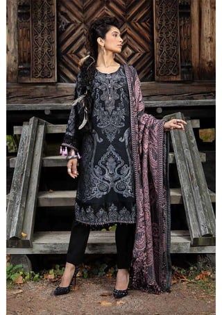 Maria b winter collection | PDF