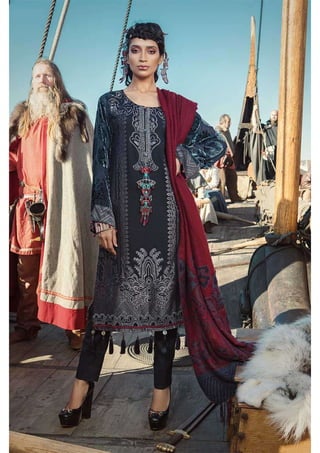 Maria b winter collection | PDF