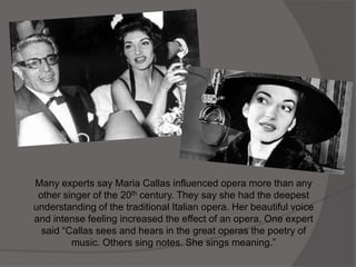 Maria callas | PPTX