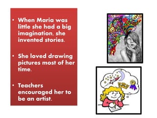 Maria Catal'an for kids | PPT