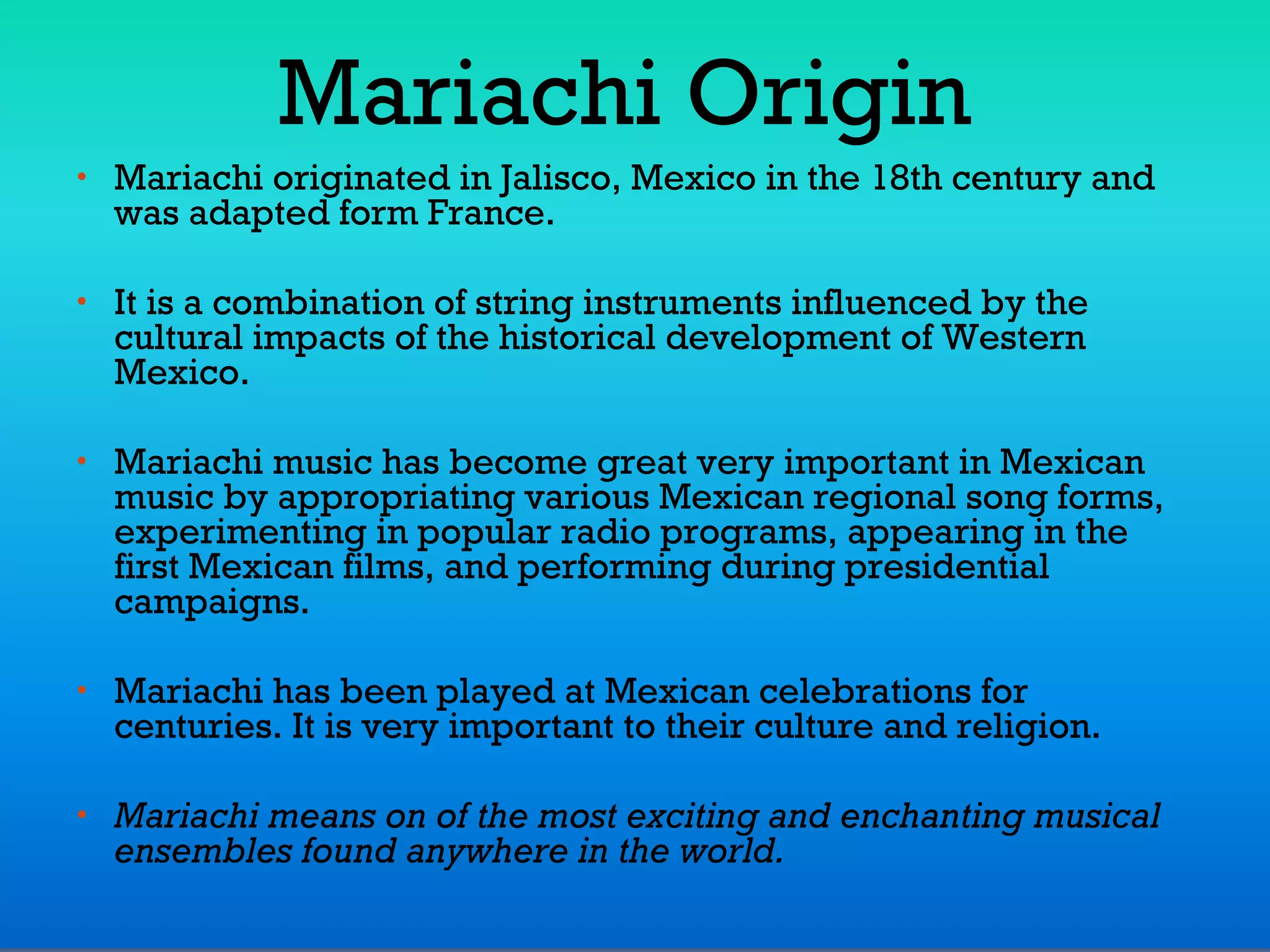 Mariachi 1 | PPT