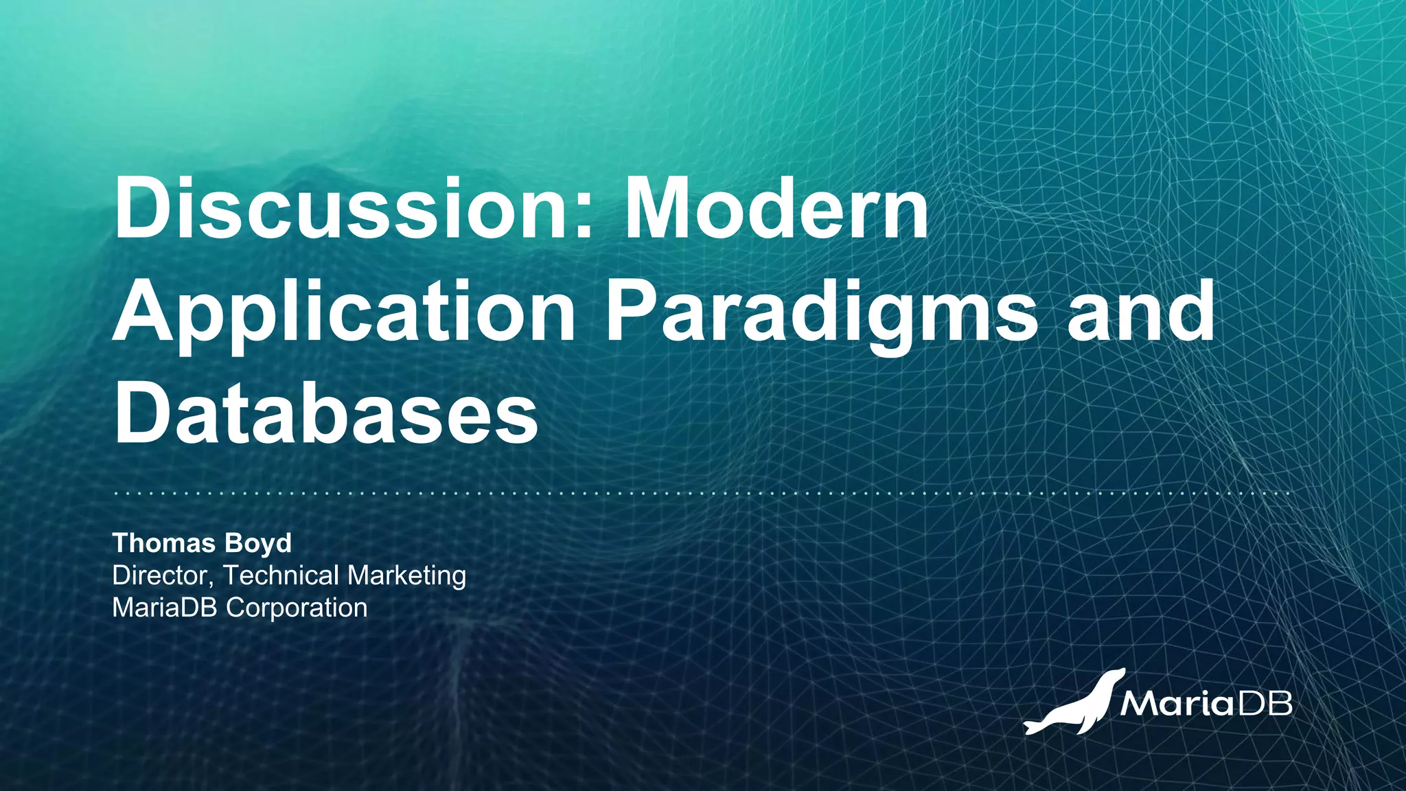 The Role Of Databases In Modern Application Development Pdf Databases Computer Software
