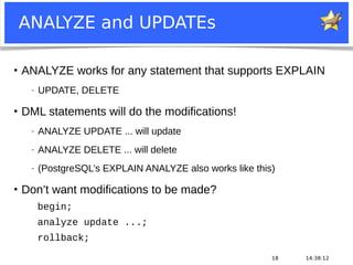ANALYZE for Statements - MariaDB's hidden gem | PDF