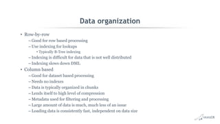 MariaDB ColumnStore | PDF