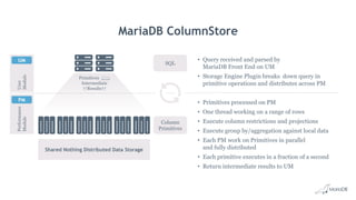 Big Data Analytics with MariaDB ColumnStore | PPT