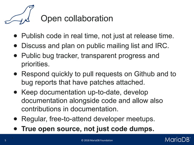 MariaDB foundation membership | PPT