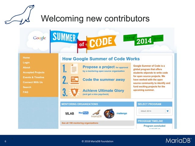 MariaDB foundation membership | PPT