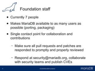 MariaDB foundation membership | PPT