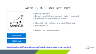 MariaDB on MS Azure - 2 | PPT