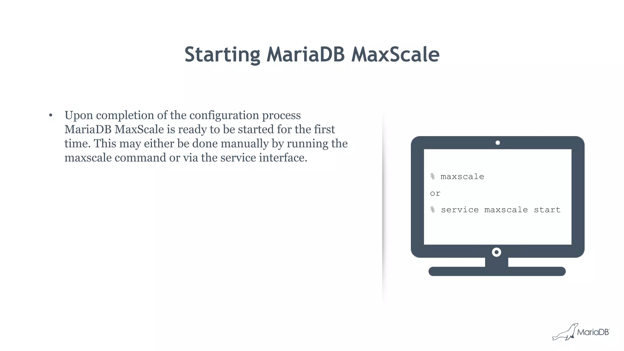 MariaDB MaxScale | PPT