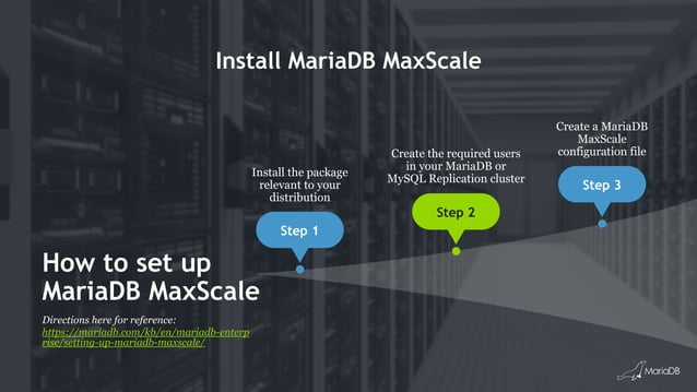 MariaDB MaxScale | PPT