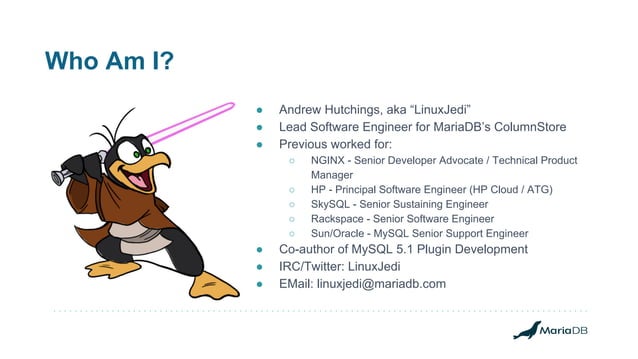 Understanding the architecture of MariaDB ColumnStore | PPT