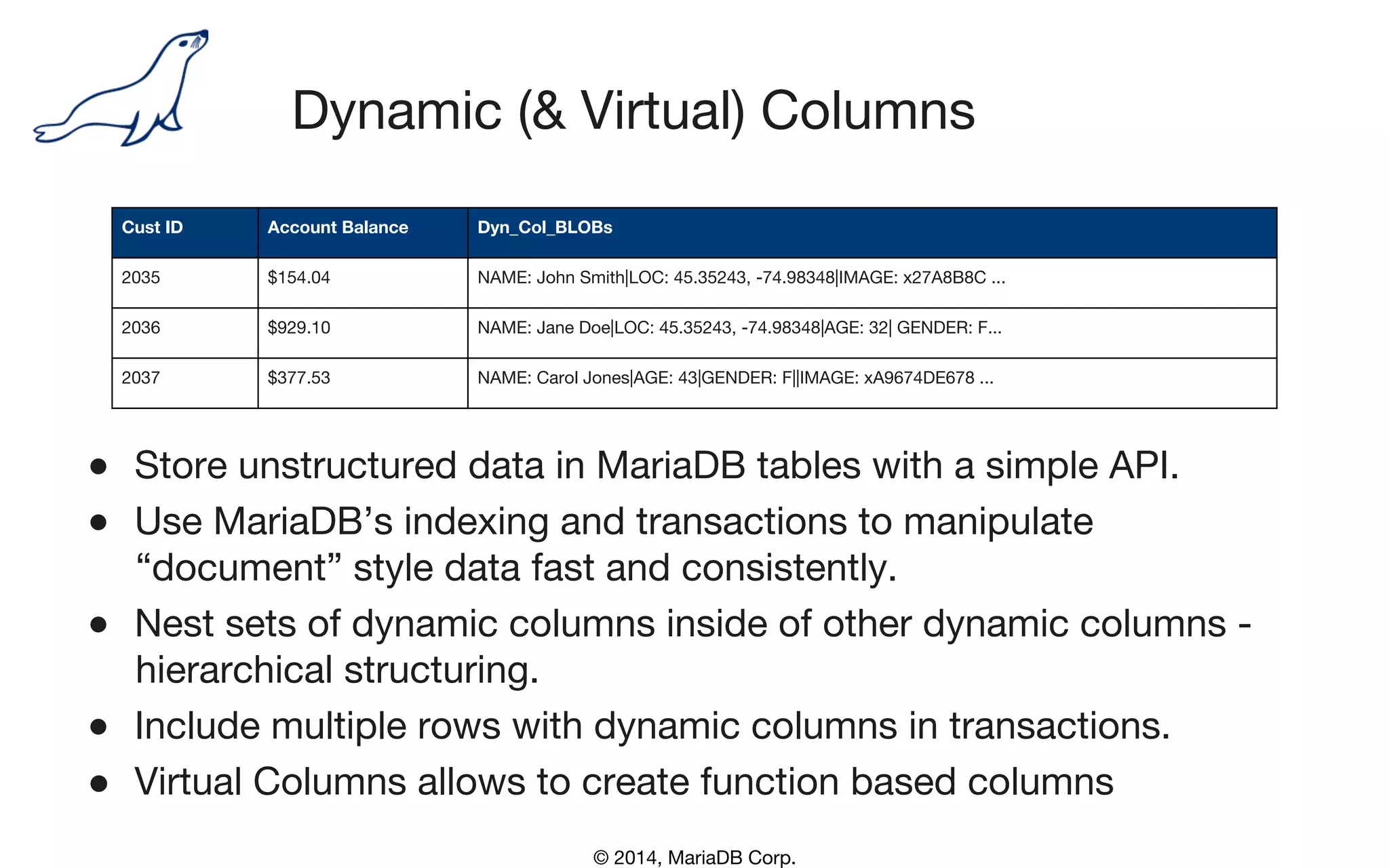 MariaDB: Connect Storage Engine | PDF | Databases | Computer Software and Applications