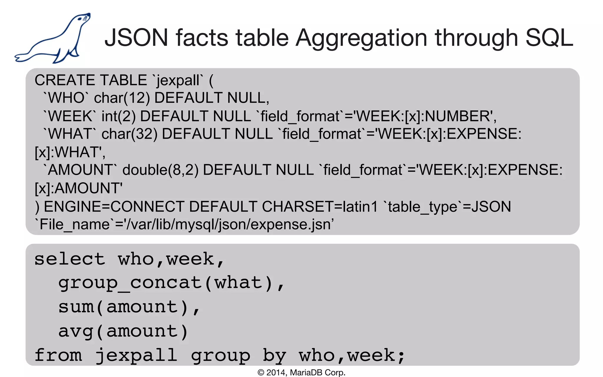 Mariadb Connect Storage Engine Pdf Databases Computer Software And Applications