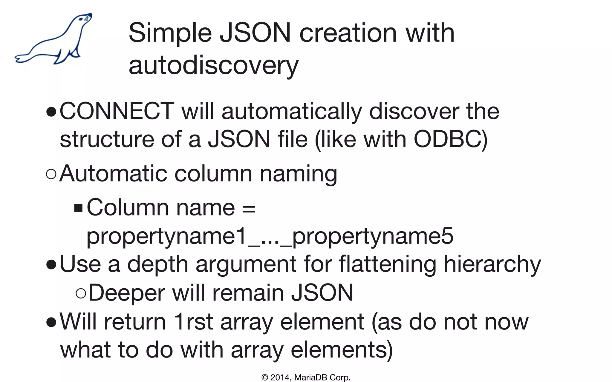 Mariadb Connect Storage Engine Pdf Databases Computer Software And Applications