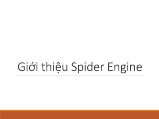 Maria db spider engine | PPT
