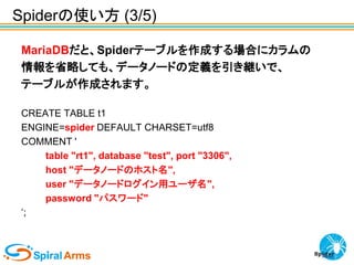 MariaDB Spider Mroonga 20140218 | PDF