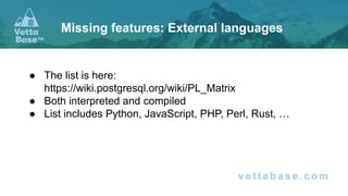 MariaDB stored procedures and why they should be improved | PDF