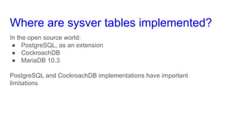 MariaDB Temporal Tables | PPT