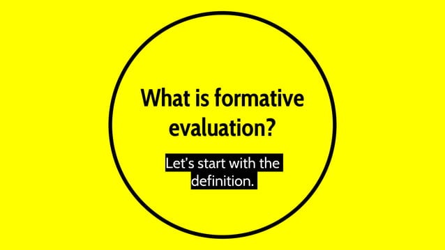 Formative Evaluation - Instructional Design and Development | PPT