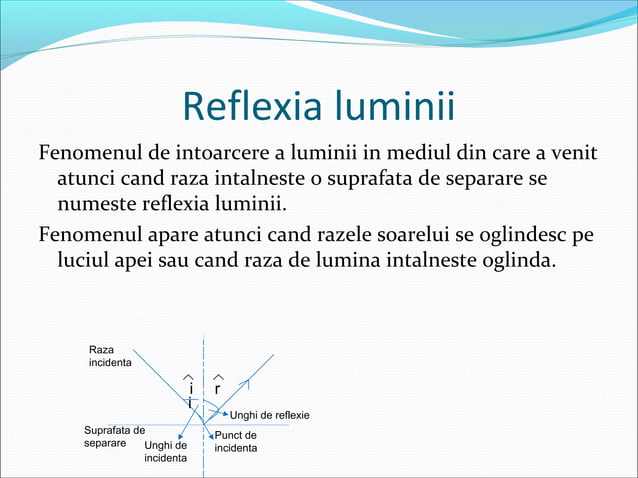 Fenomene optice | PPT