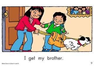 Maria goes to shcool (reading a to z book) | PPT