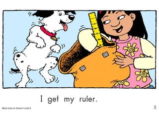 Maria goes to shcool (reading a to z book) | PPT