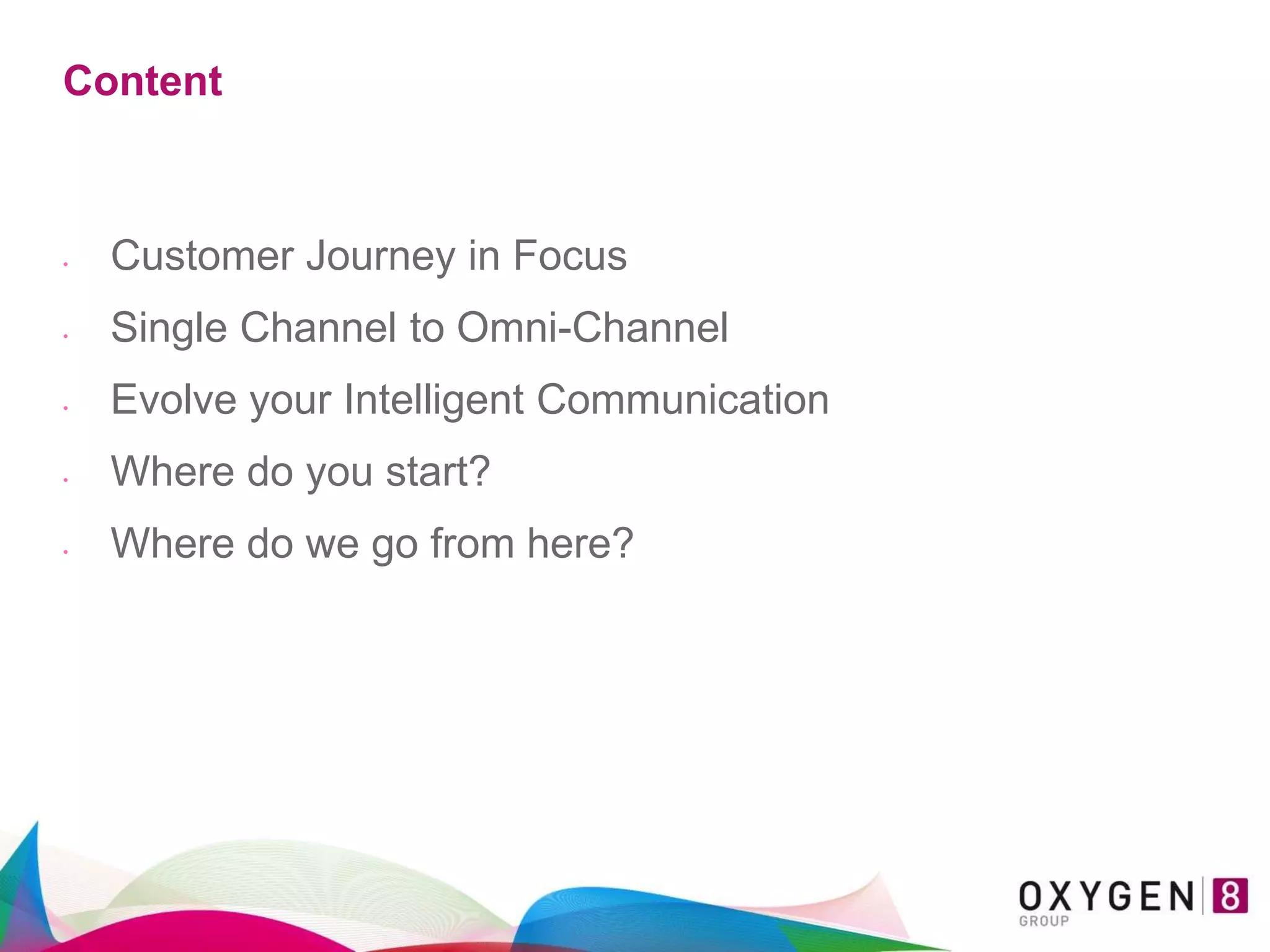 The Evolution of Intelligent Communications | PPT