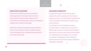 Insurtech Competitive Analysis | PDF