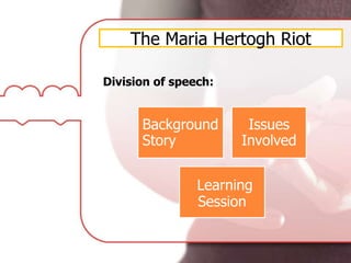 The Maria Hertogh Riot | PPTX