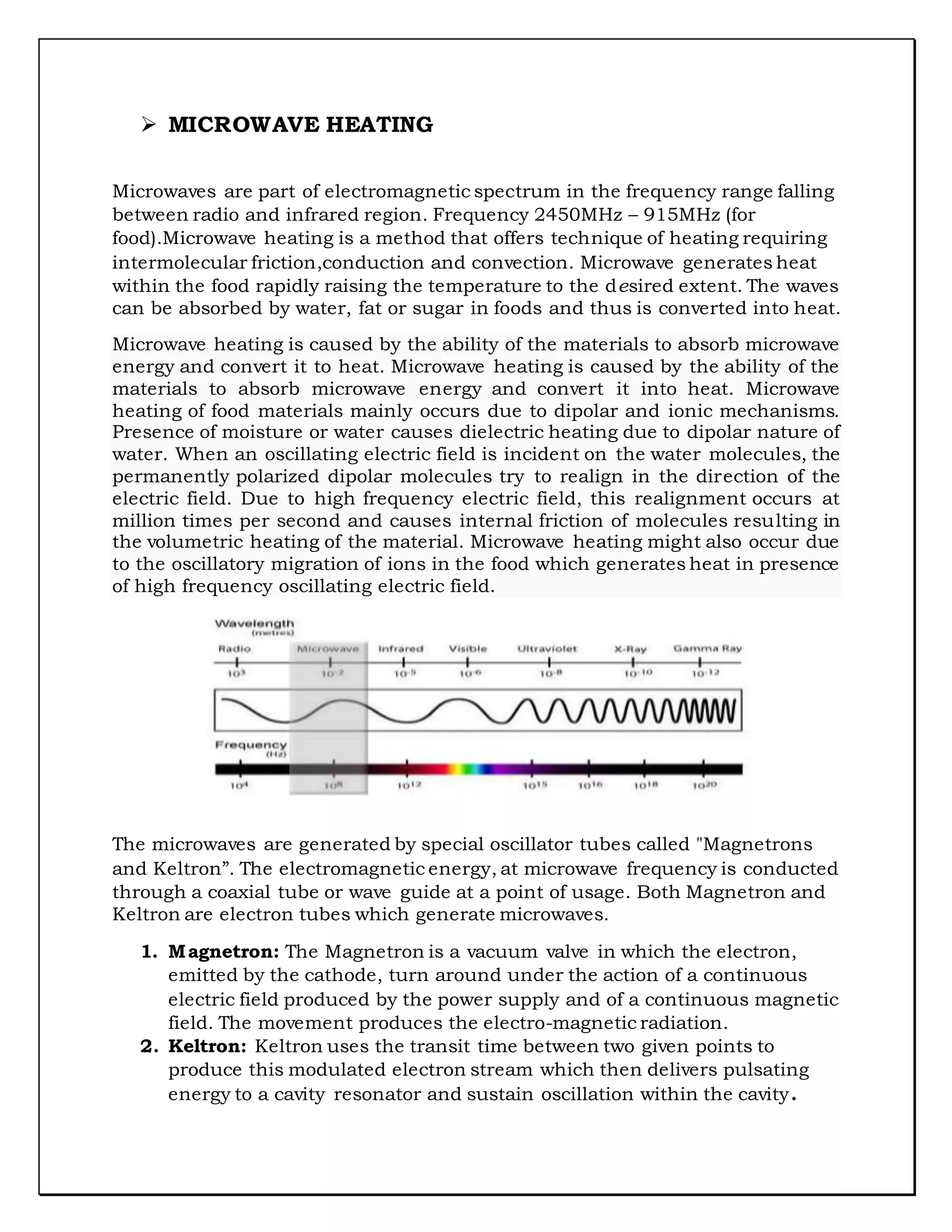 A comparative study between ohmic and microwave heating in food ...