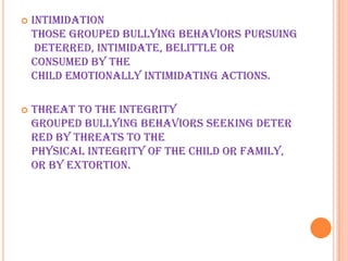 Bullying - Maria Isabel Vargas | PPT