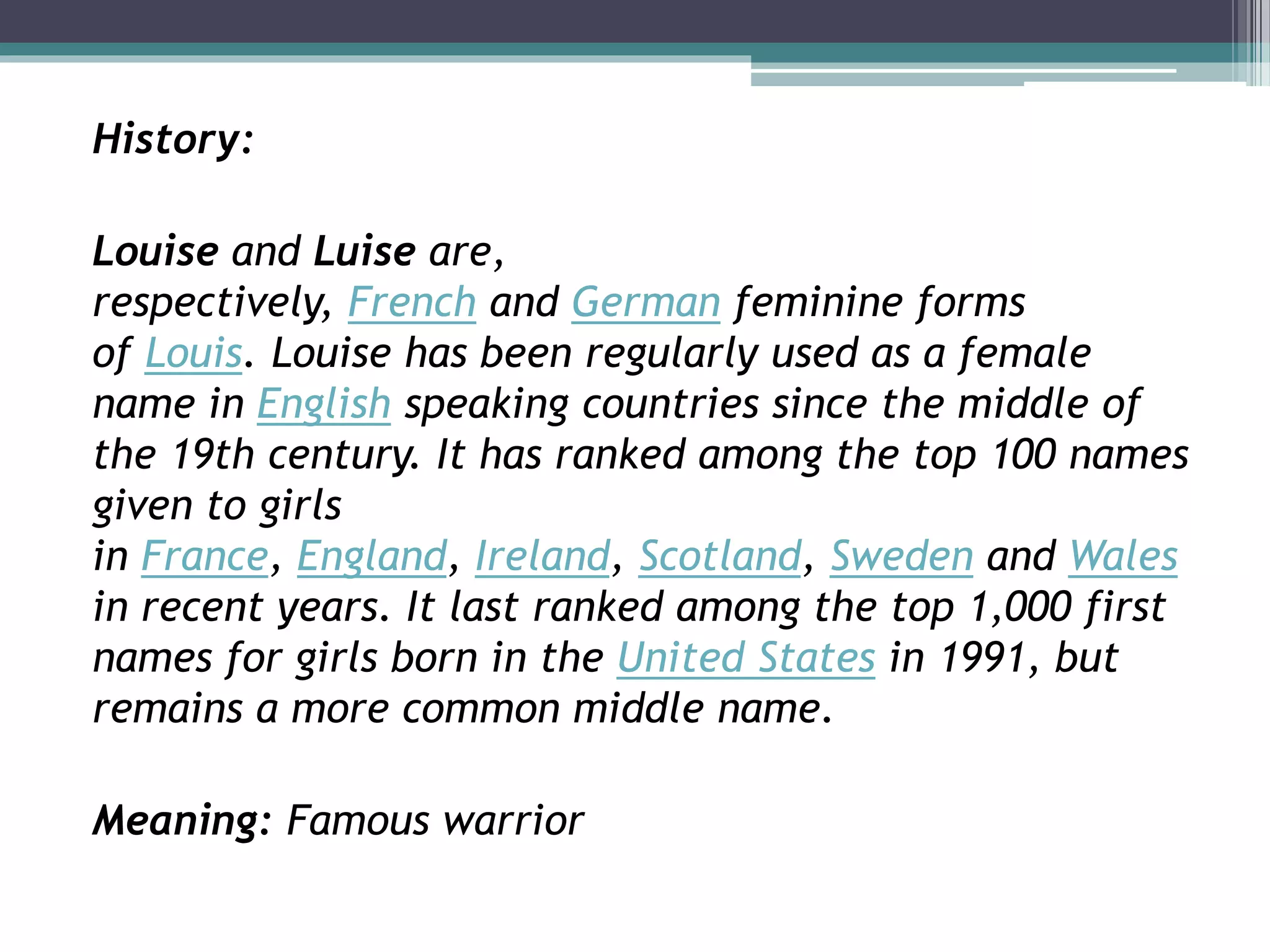 Maria Louise Batiancila Rustia | PPT