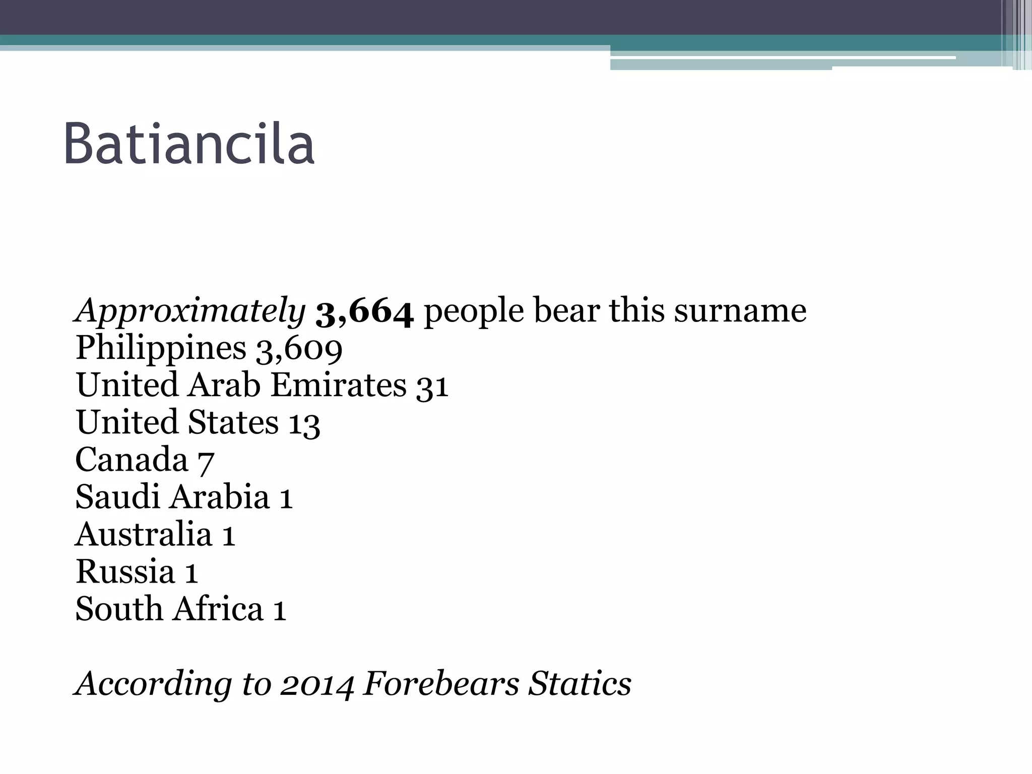 Maria Louise Batiancila Rustia | PPTX