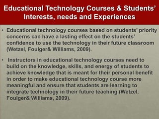 Preparing and training teachers to use technology in their classrooms ...