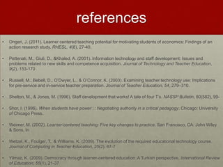 Preparing and training teachers to use technology in their classrooms ...