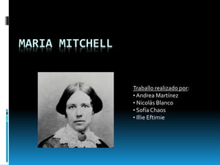 Maria Mitchell | PPTX