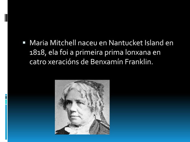 Maria Mitchell | PPTX