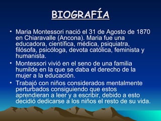 Maria montessori | PPT