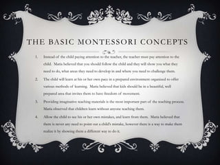 Maria montessori | PPTX