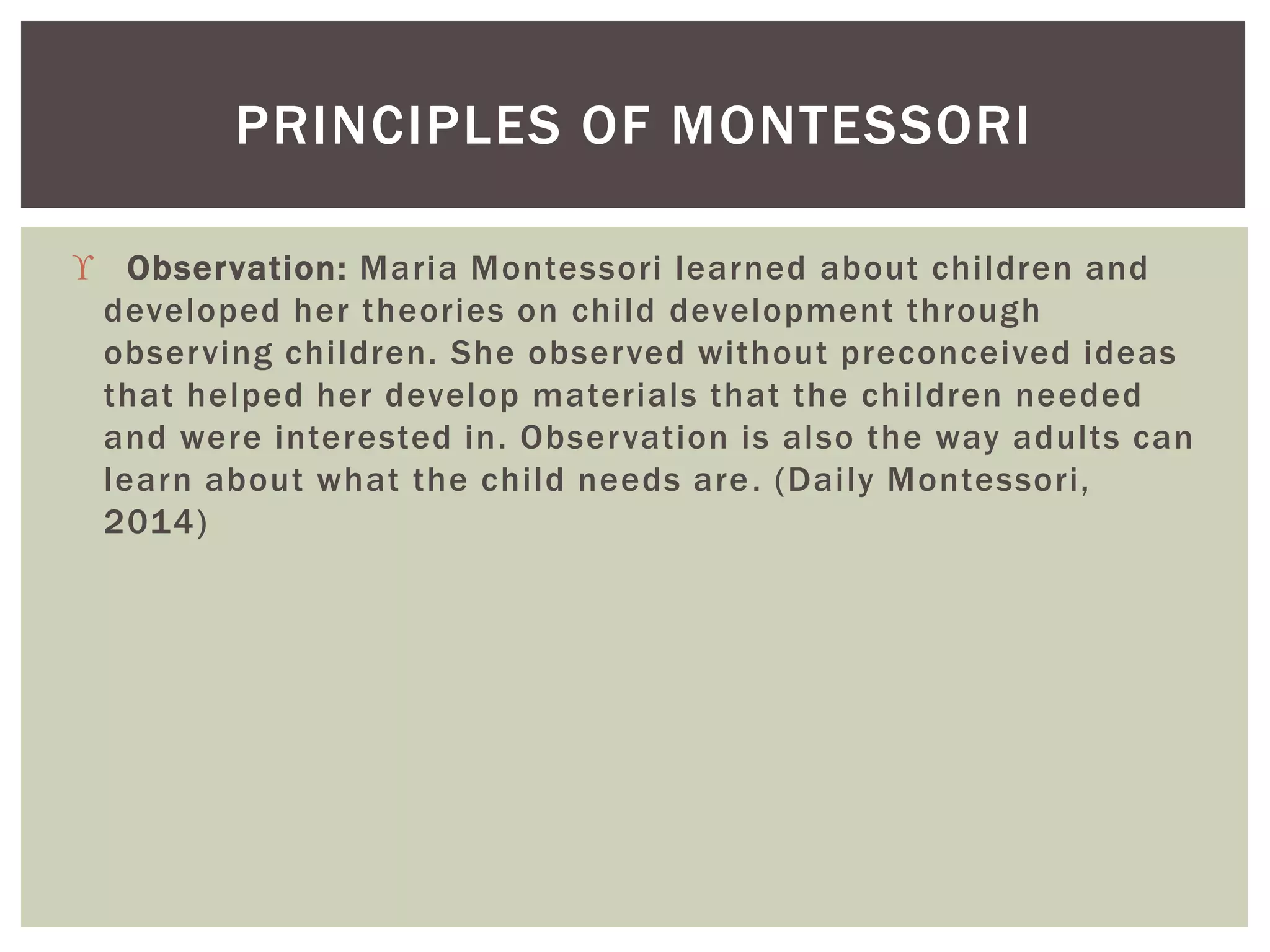 Maria montessori | PPTX
