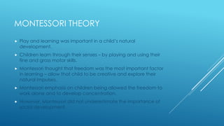 Maria montessori | PPTX