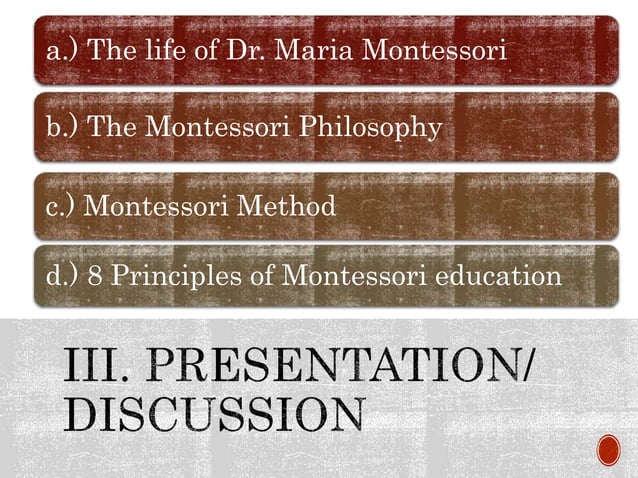 Maria montessori | PPT