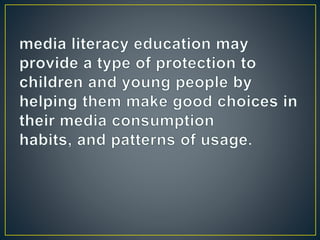 media literacy | PPTX
