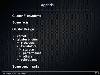 Marian Marinov Clusters With Glusterfs | PPT