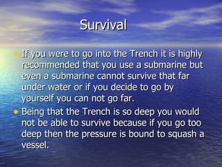 Mariana Trench | PPT