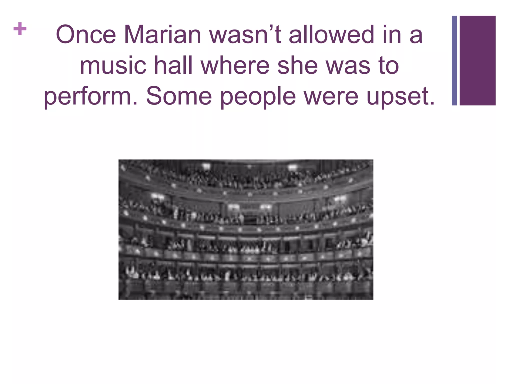 Marian anderson | PPT