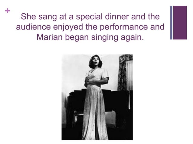Marian anderson | PPT
